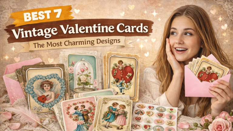 Best 7 Vintage Valentine Cards | The Most Charming Designs | Willow Avalon