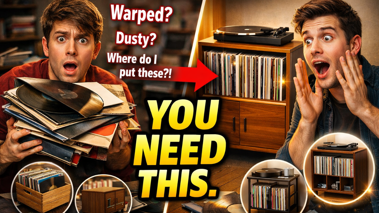 Top 8 Vinyl Record Storage Cabinets and Shelves for Safe, Stylish ...